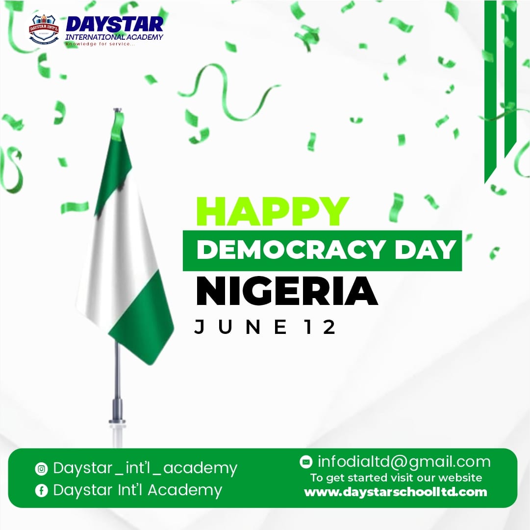 HAPPY DEMOCRACY DAY - Home School